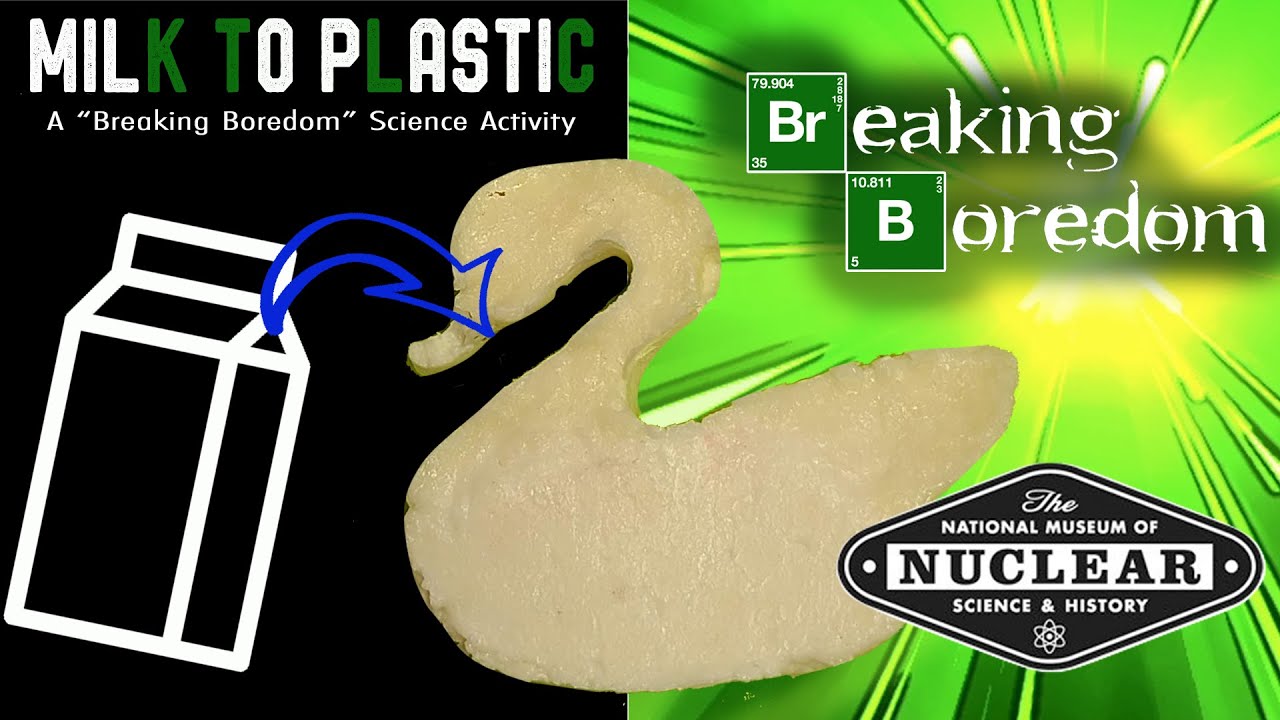 Milk to Plastic! | Breaking Boredom | Easy at Home Science from the ...