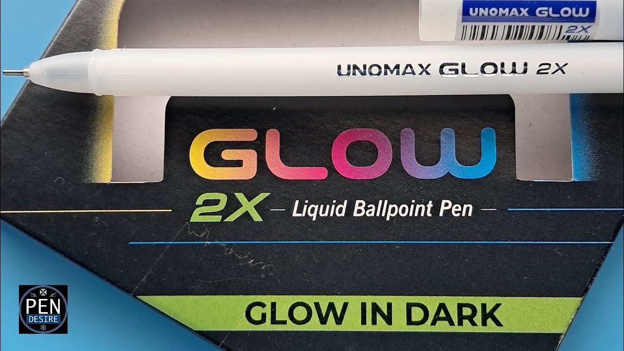 UNOMAX Glow 2X Ball Pen Rs 10 - Pen glows in the dark - Trending Glow ...