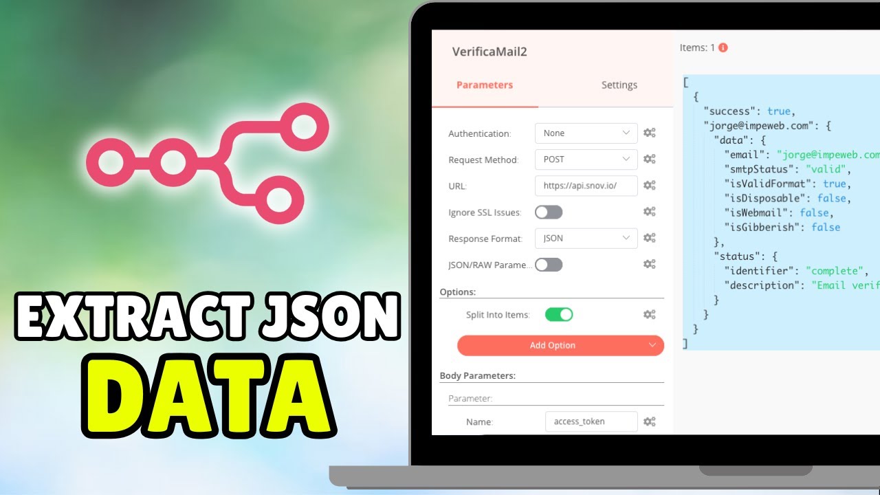How to Extract JSON Data with Many Items in n8n (2026) - Parse JSON n8n ...