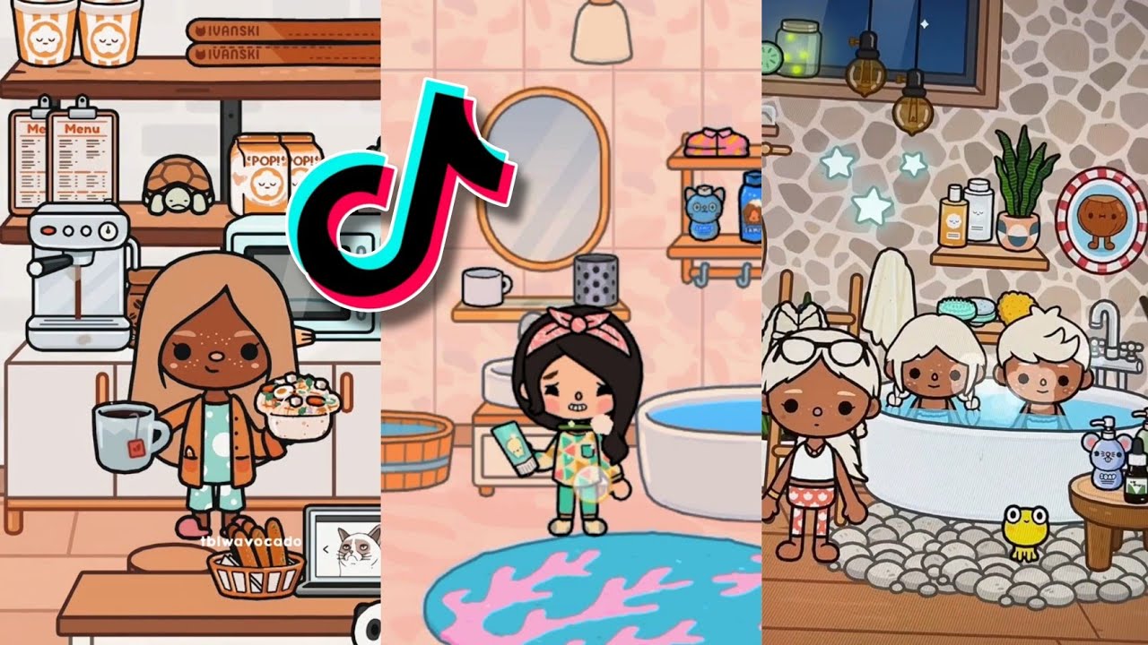 Toca Boca Tiktok Compilation | Aesthetic Night routine 🌛 tocaboca 🌜 ...