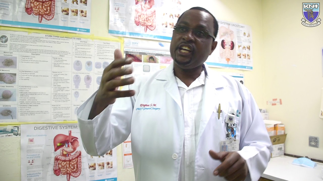 STOMA & WOUND CARE MANAGEMENT | Surgical Out-Patient Clinic - KNH - YouTube