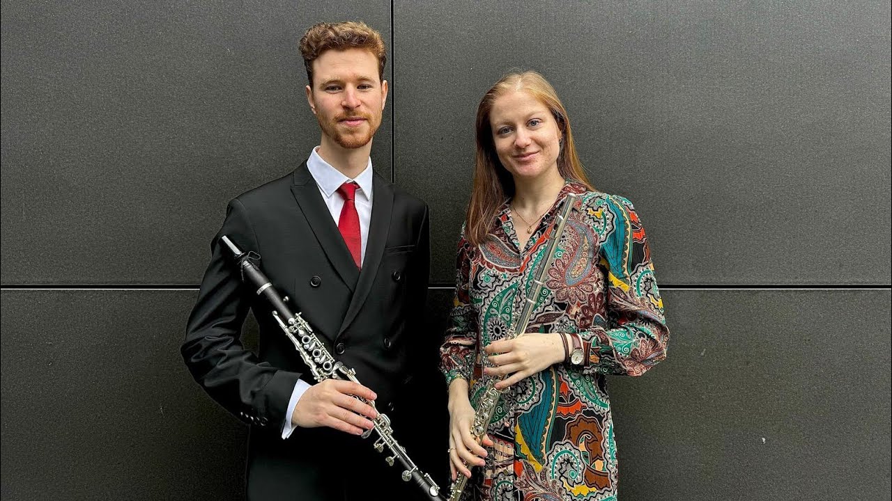 Kurt Hessenberg: Lu-Di Suite für Flöte und Klarinette - YouTube