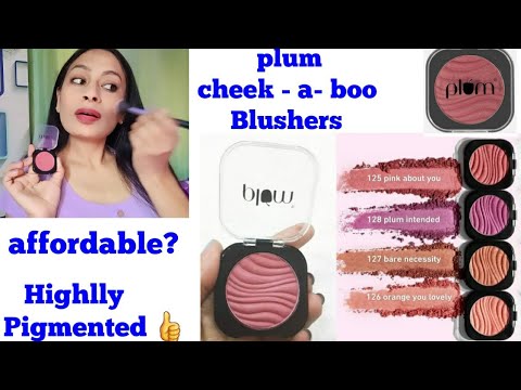Plum cheek a boo blushers review #cheekaboo #plumblush #shimmerblush # ...