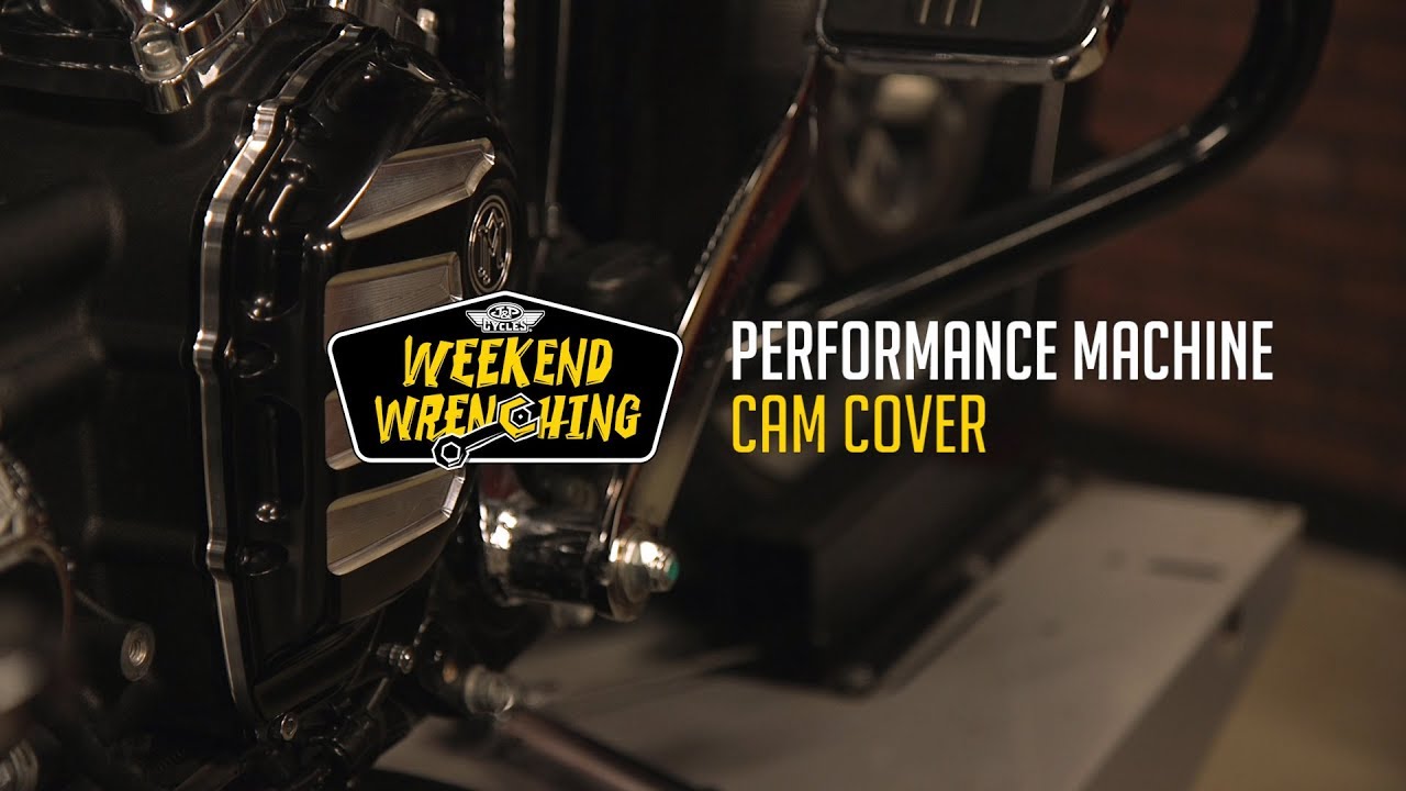 Weekend Wrenching: Performance Machine Cam Cover - YouTube