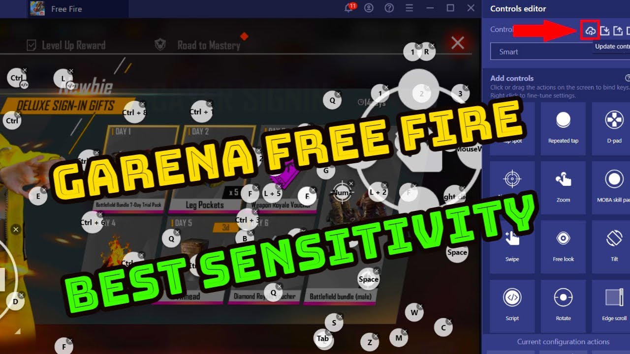 How to choose the best Free Fire sensitivity settings in PC Emulators ...