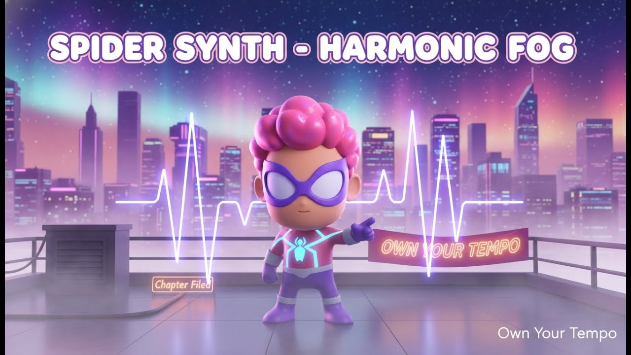 🎧🕷️ Spider Synth: Tempo Is Yours | Neon Mist City • Lantern Parade ...