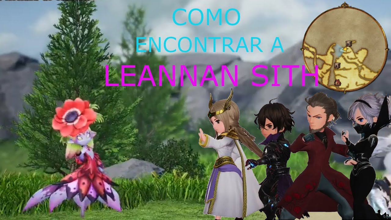 Bravely Default II Como encontrar y derrotar a Leannan Sith - YouTube