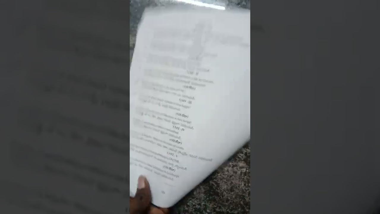 SV.University 5th sem web technology Question paper (2022) - YouTube