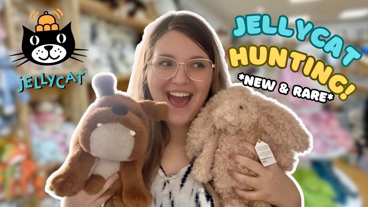 Let’s Go Jellycat Hunting!! *new & rare finds!!* 🧸🛍️💚 - YouTube