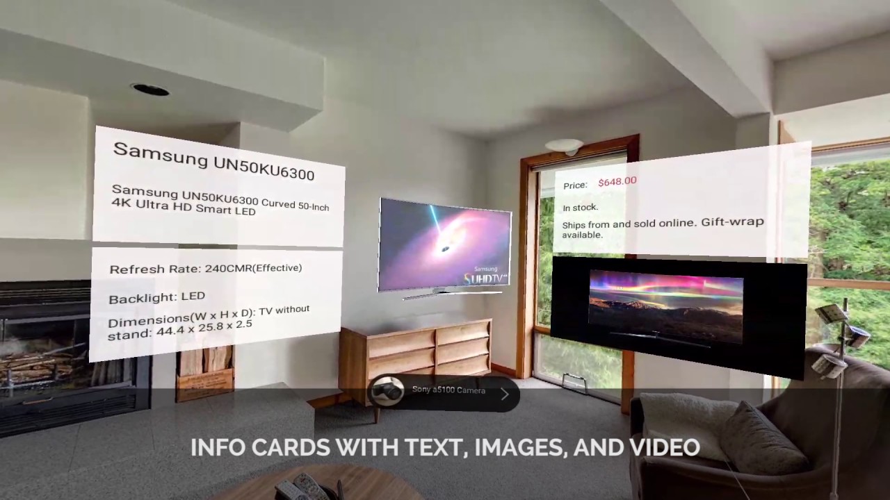 Powered by Viro: VR Product Showcase - YouTube