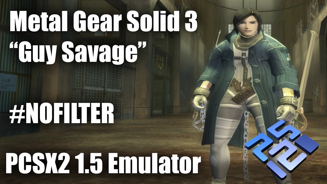 MGS3 - Snake's nightmare "Guy Savage" | HD | No filter | PCSX2 1.5 ...