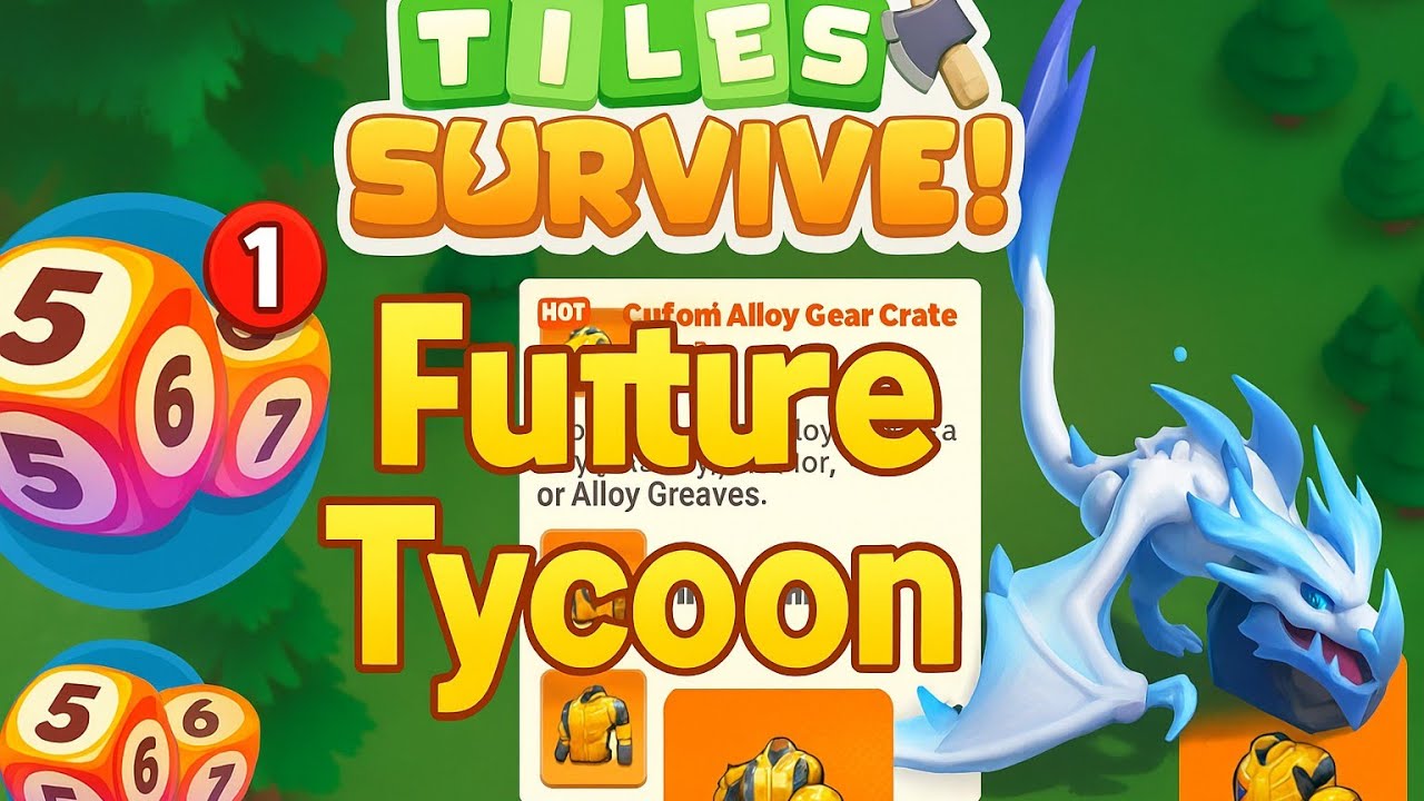 How to.... play Future Tycoon Event in Tiles Survive - YouTube