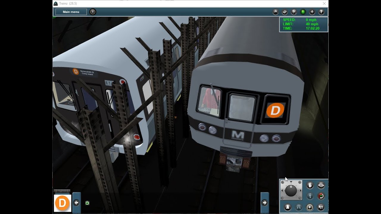 Trainz Simulator 2012: NYCT (D) Coney Island To Norwood-205th Street ...