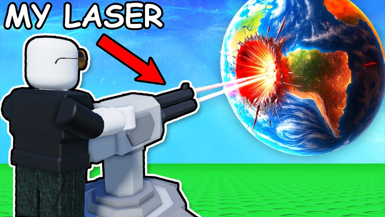 I Used a LASER to make MILLIONS in Roblox laser a planet... - YouTube