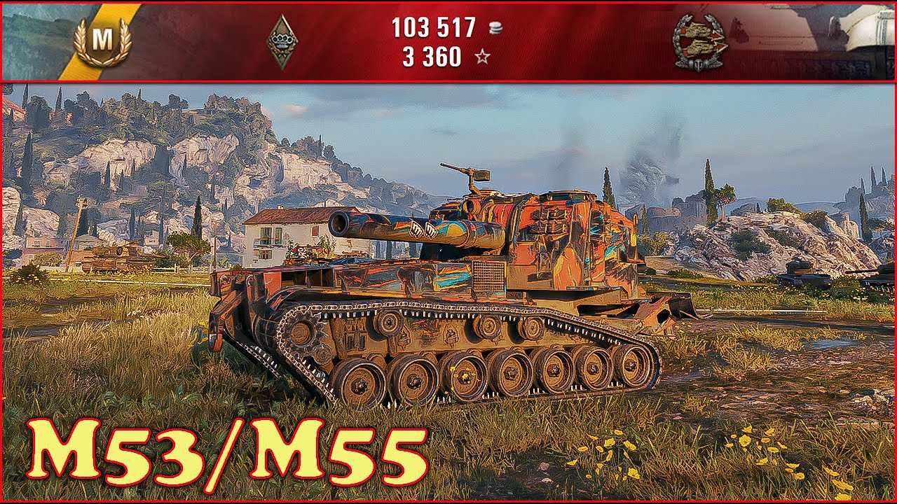 M53/M55 - World of Tanks UZ Gaming - YouTube