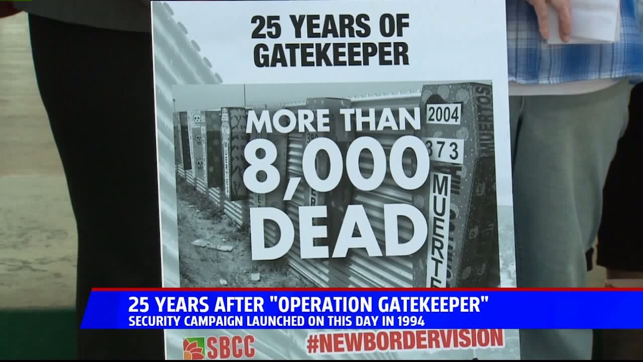 25 Years After "Operation Gatekeeper" - YouTube