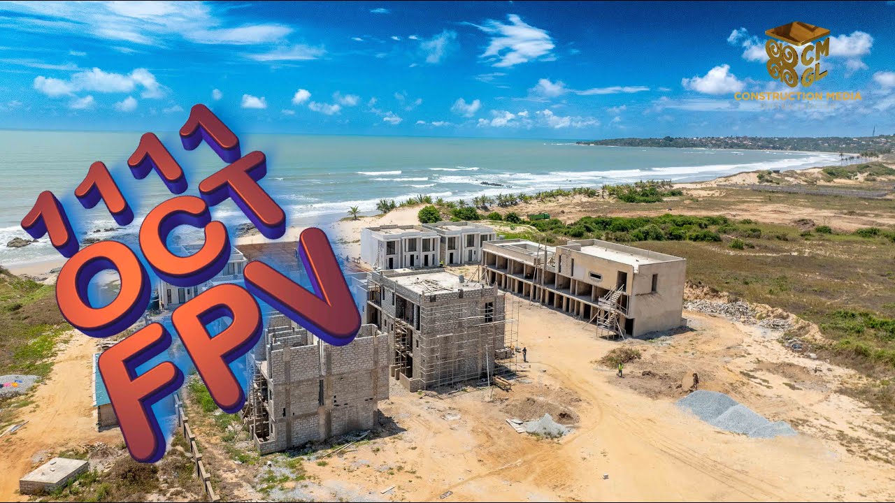 FPV on the 1111 Project site - YouTube