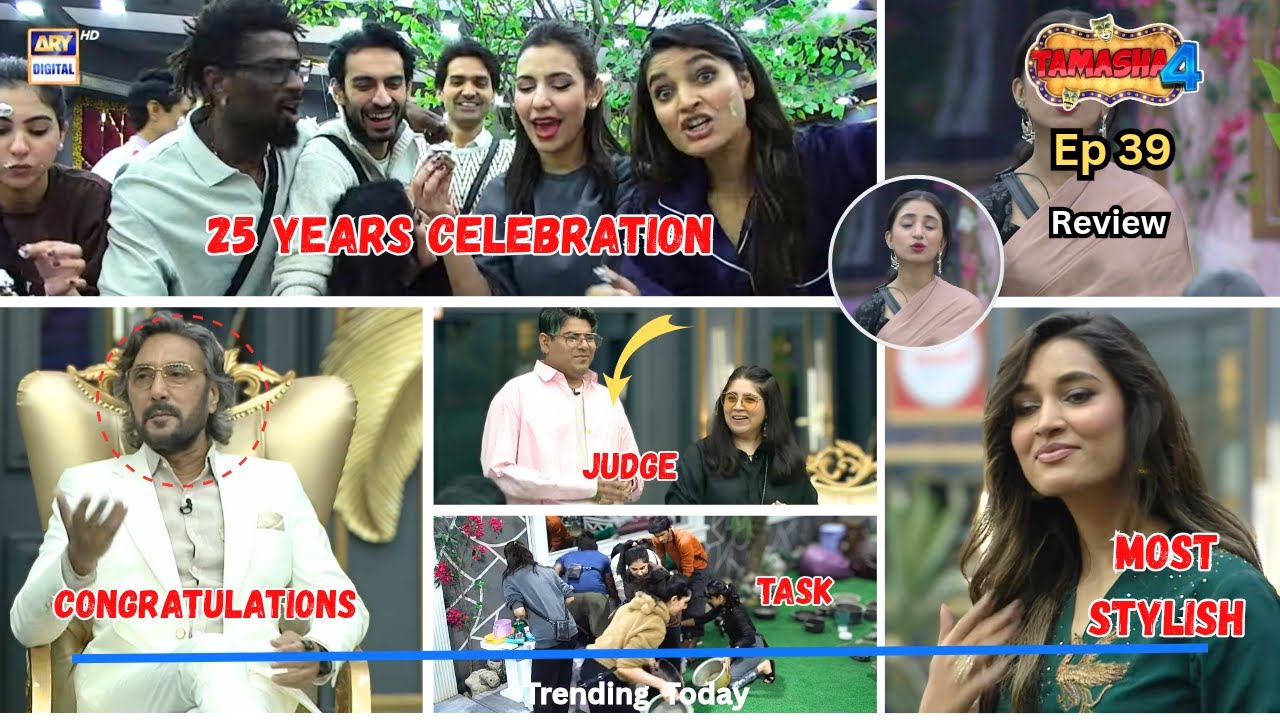 Tamasha Season 4:Contestants Celebrates ARY digital 25 Years | Style ...