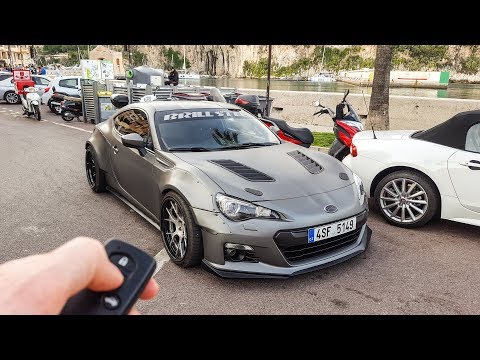 Subaru BRZ 2018 Brill Steel: son, accélération, drift, essai