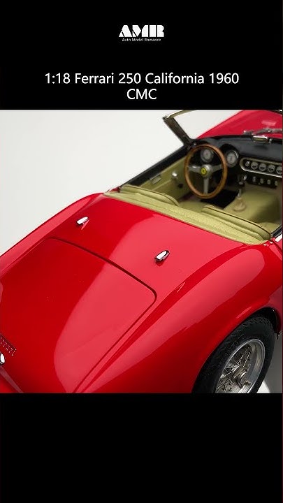 Ferrari 250 California 1960 / 1:18 diecast model car by CMC / AMR unboxing - YouTube