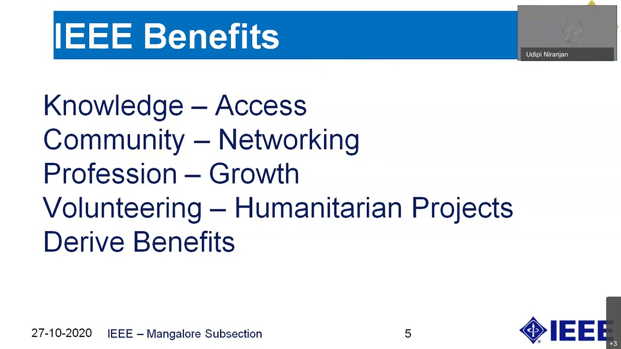 IEEE Membership Benefits for all Engineering Streams - YouTube