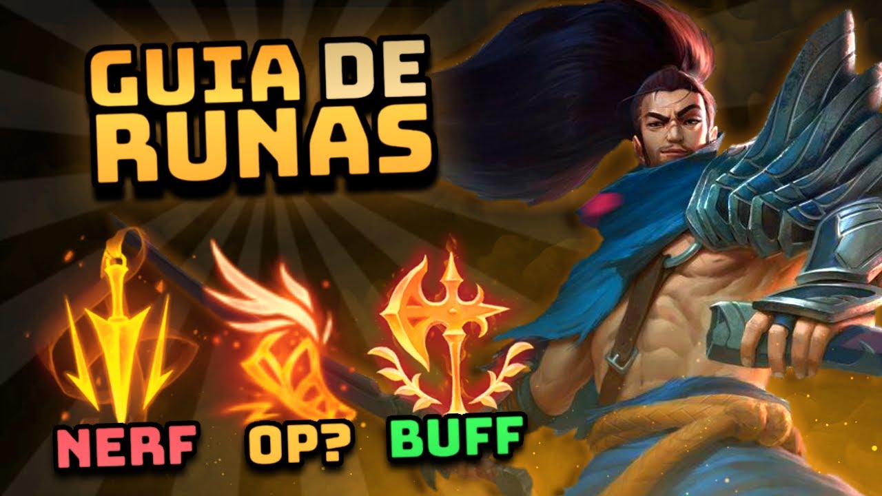 ENTENDA QUAL DAS 3 RUNAS É A MELHOR NO YASUO: CONQUISTADOR, RITMO OU ...