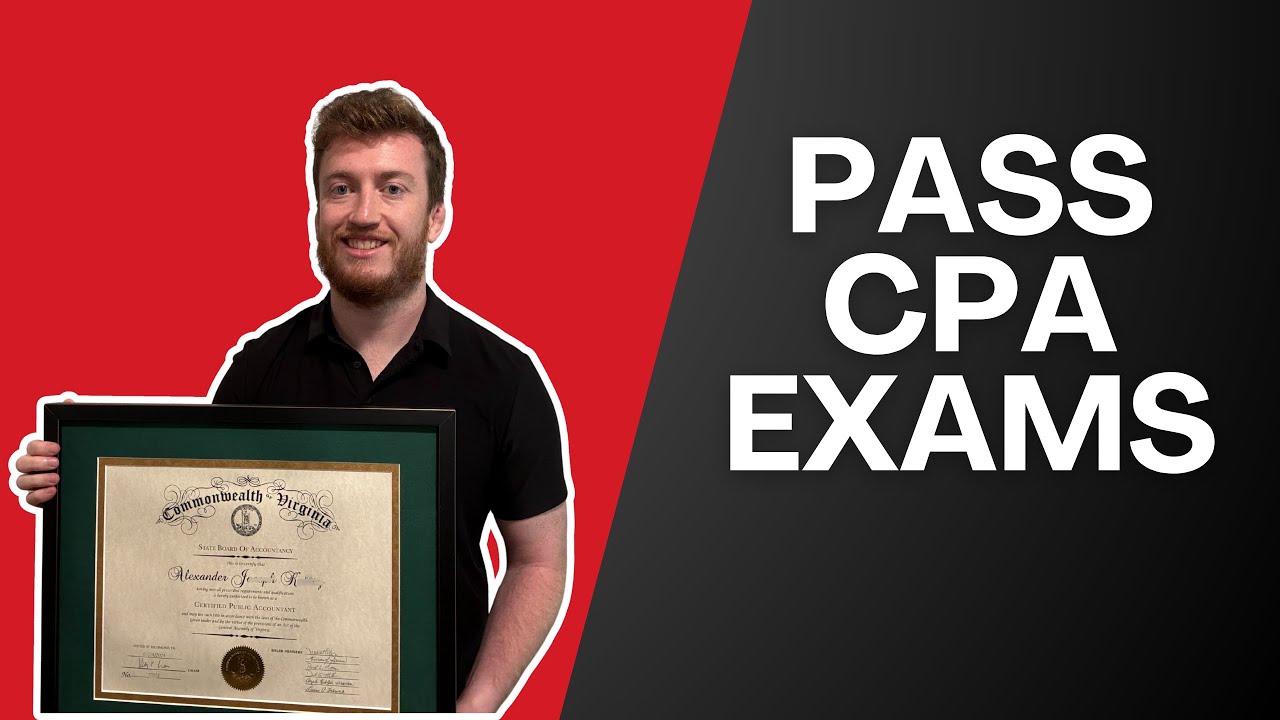 How I Passed the CPA Exams While Working Full-Time - YouTube