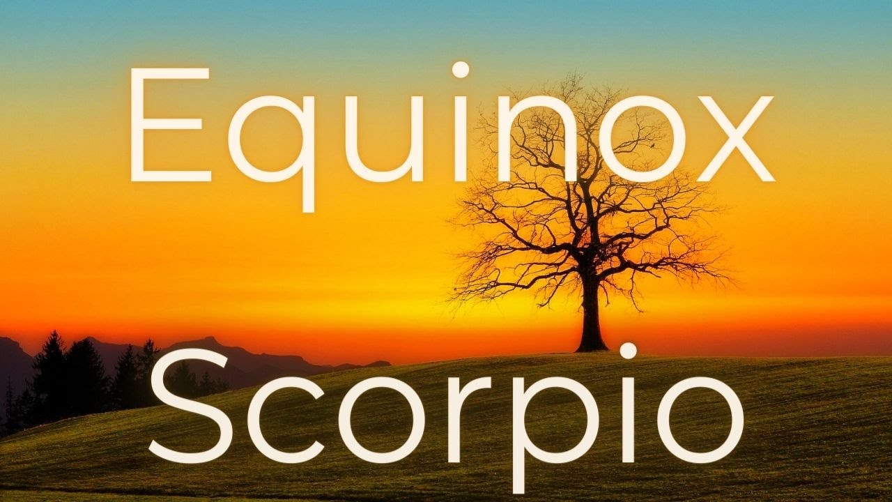 Scorpio, Change Is Coming // September Equinox Tarot Reading - YouTube