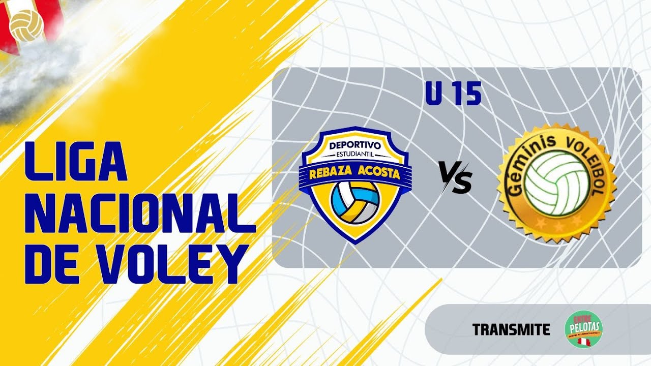 #LNSVF U15 | 5 Fecha | REBAZA ACOSTA vs GEMINIS - YouTube