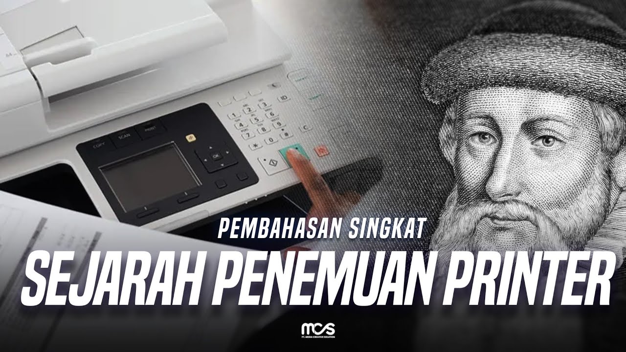Sejarah Printer #penemu #printer - YouTube
