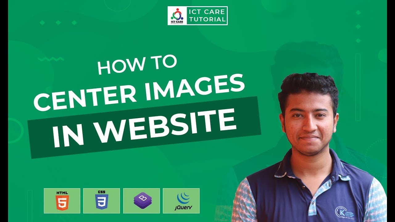 How To Center Images in Web Site.|| How to Create Center Image using ...