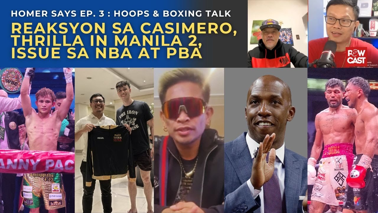 Homer Says Pagusapan natin si Casimero, Thrilla in Manila 2, Ang Issue ...