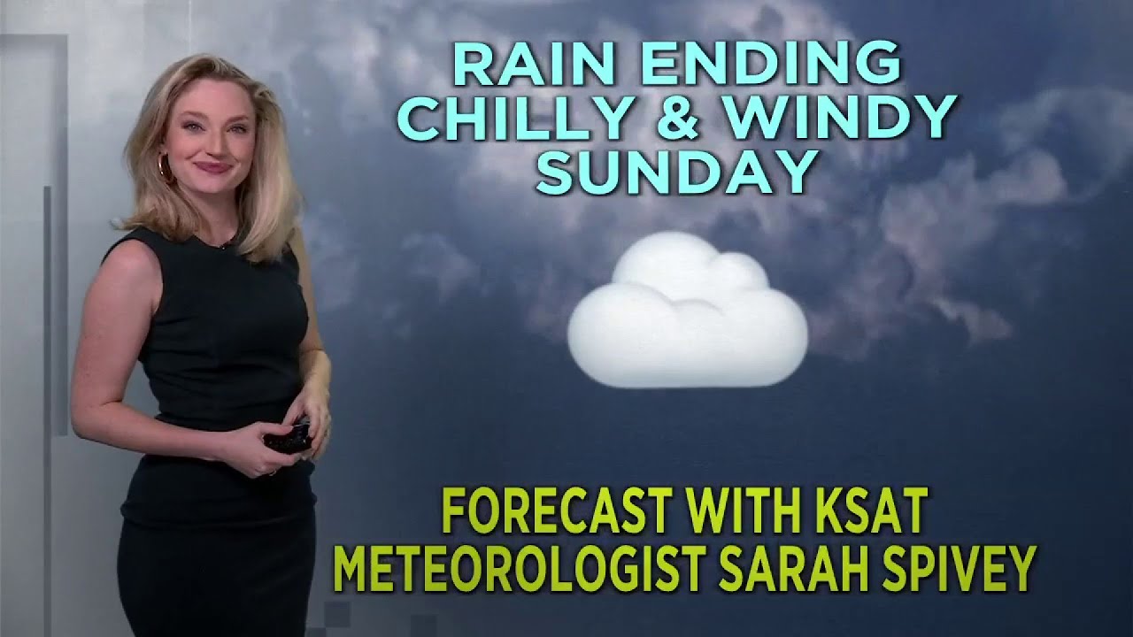 Sunday morning rain is ending -- a chilly & windy day. Sarah's Sunday ...