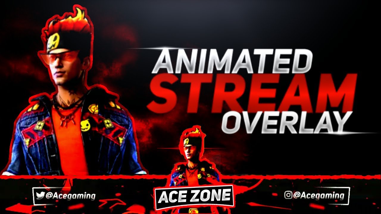 How To Make Animated Gaming (FREE FIRE&PUBG) Stream Overlay On Android ...