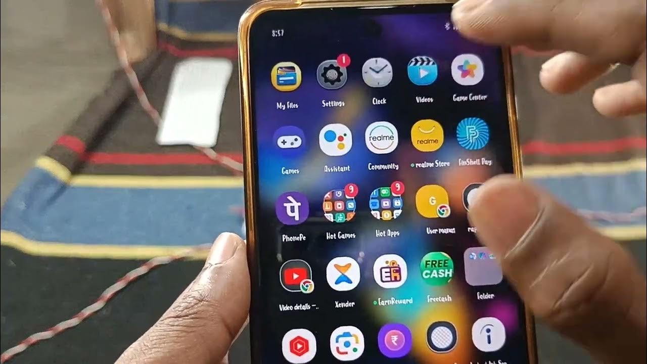 realme c55 how to set double tap setting? double tap kaise kare? turn on or off screen display ...