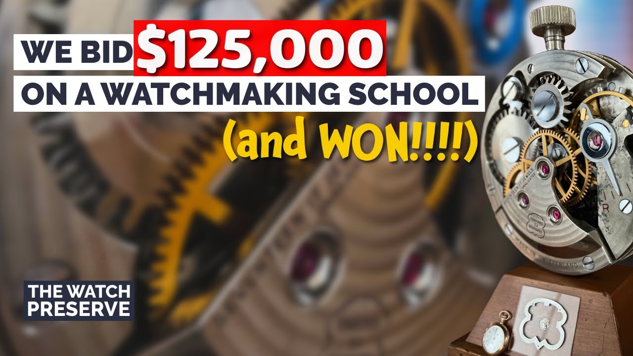How I Scored a Watchmaking School for 50% Off: The Birth of The Watch ...