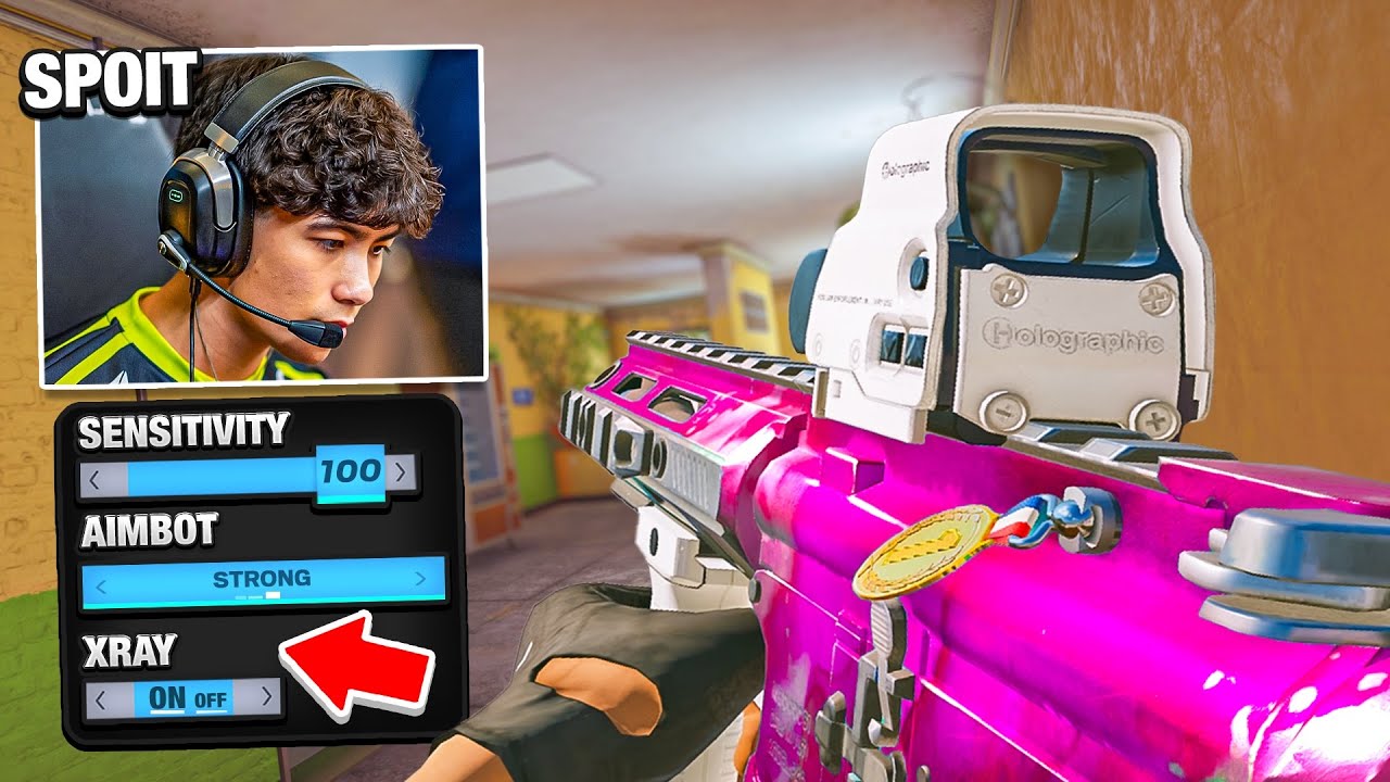 I Used SPOITS Settings in Rainbow Six Siege (NUTS) - YouTube