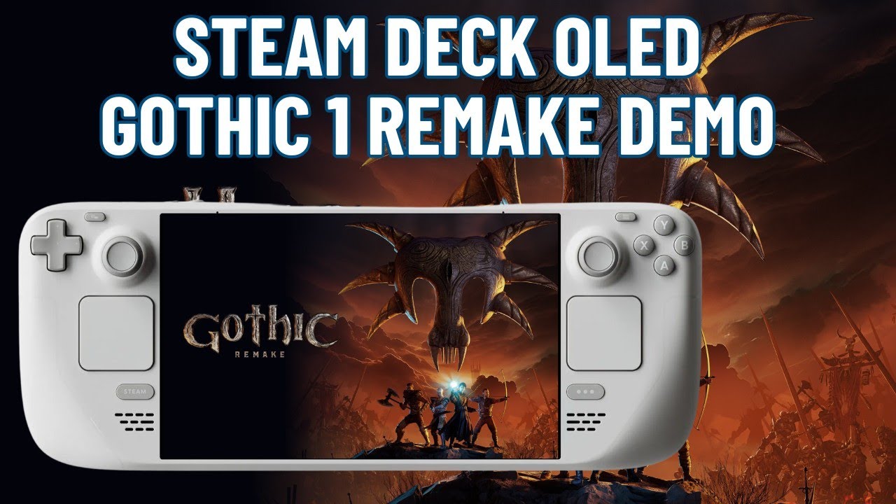 Gothic 1 Remake (Nyras Demo) auf dem Steam Deck OLED - YouTube