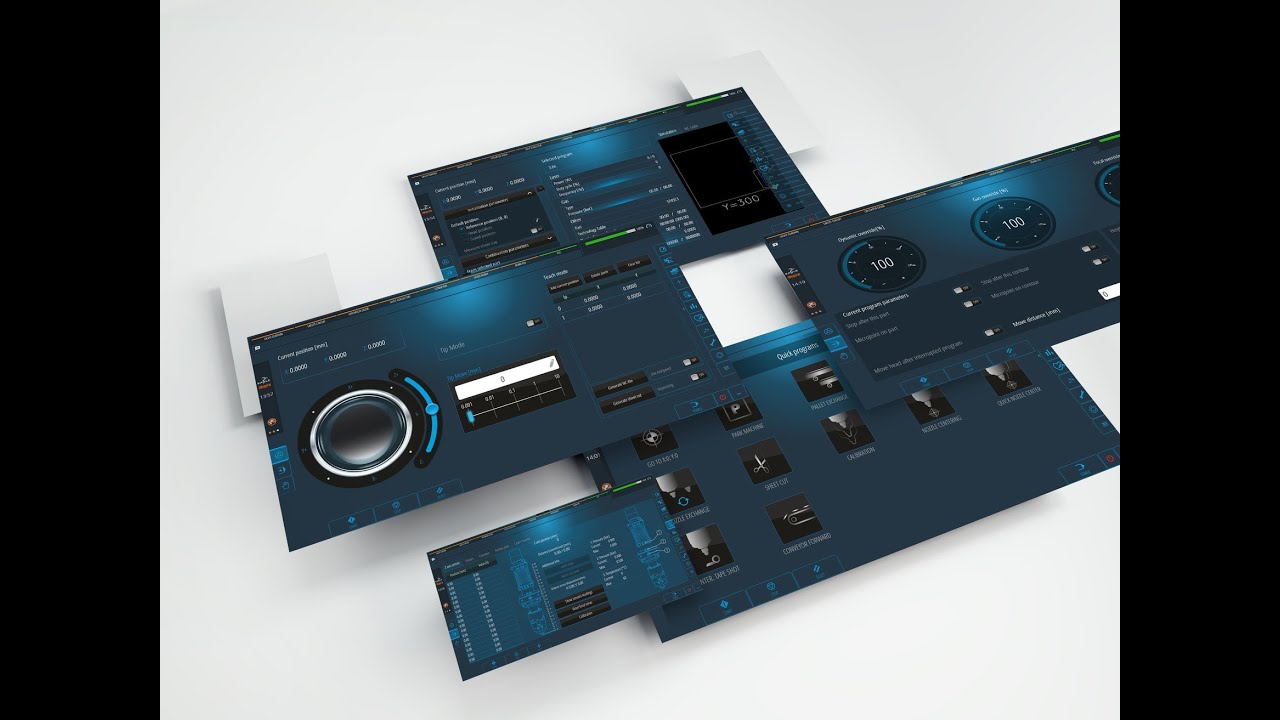 eRis software in EAGLE fiber laser cutting machines! - YouTube