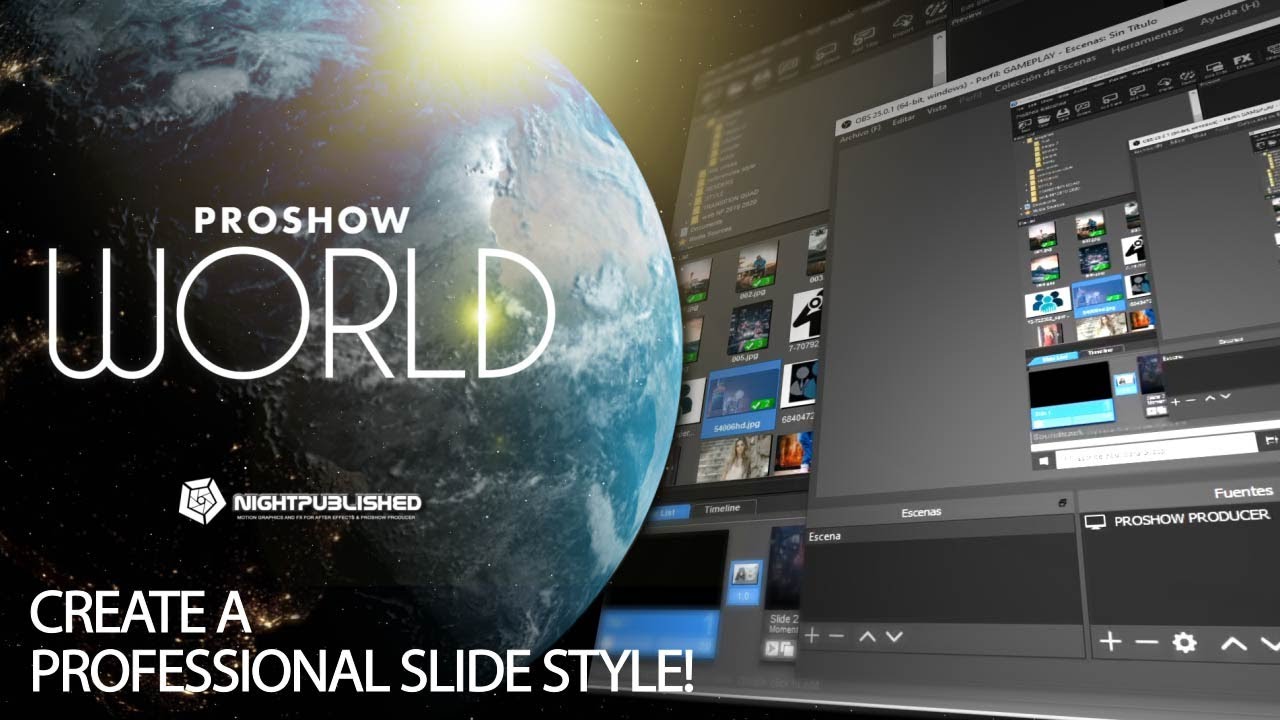 TUTORIAL PROSHOW PRODUCER 9 (2020) / CREAR UN AVANZADO SLIDE STYLE ...