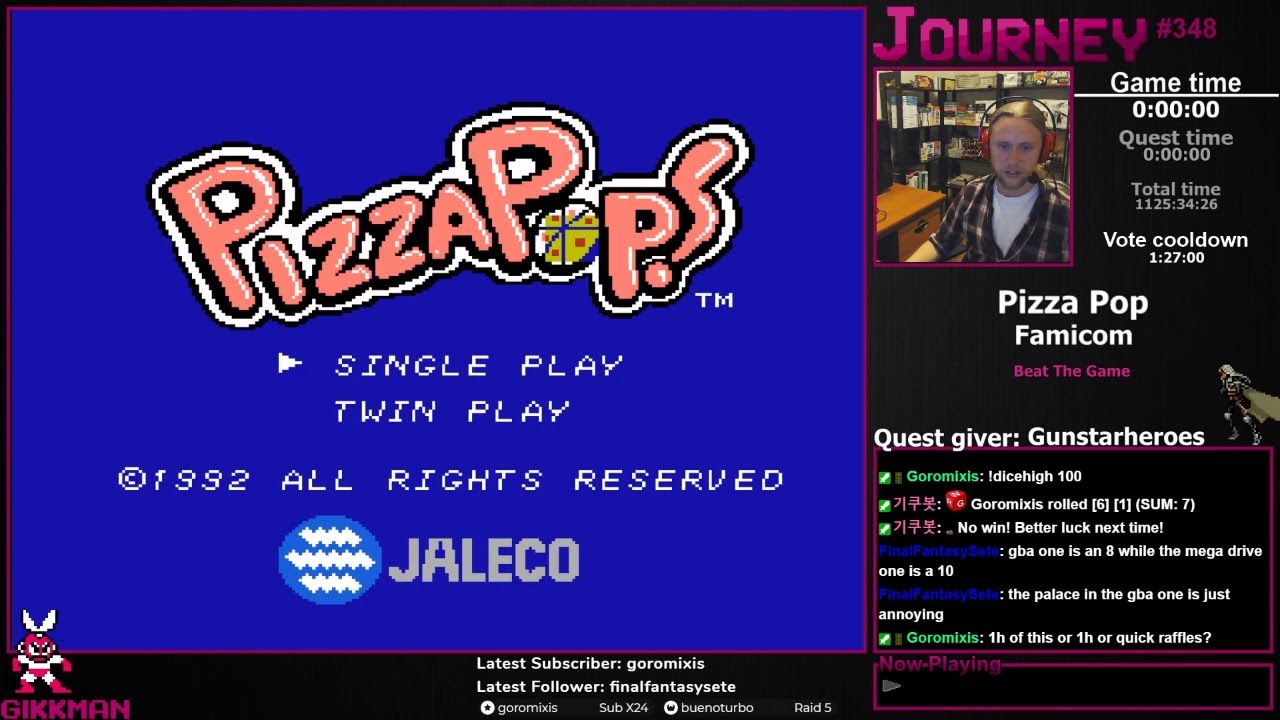 Pizza Pop! [NES] - Journey #348 - YouTube