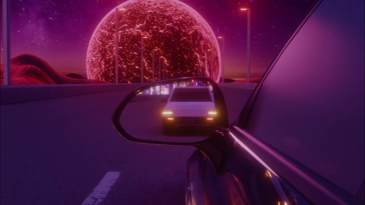 Synthwave Drive Space Highway - 1 Hour - 4K Ultra HD 60fps - YouTube