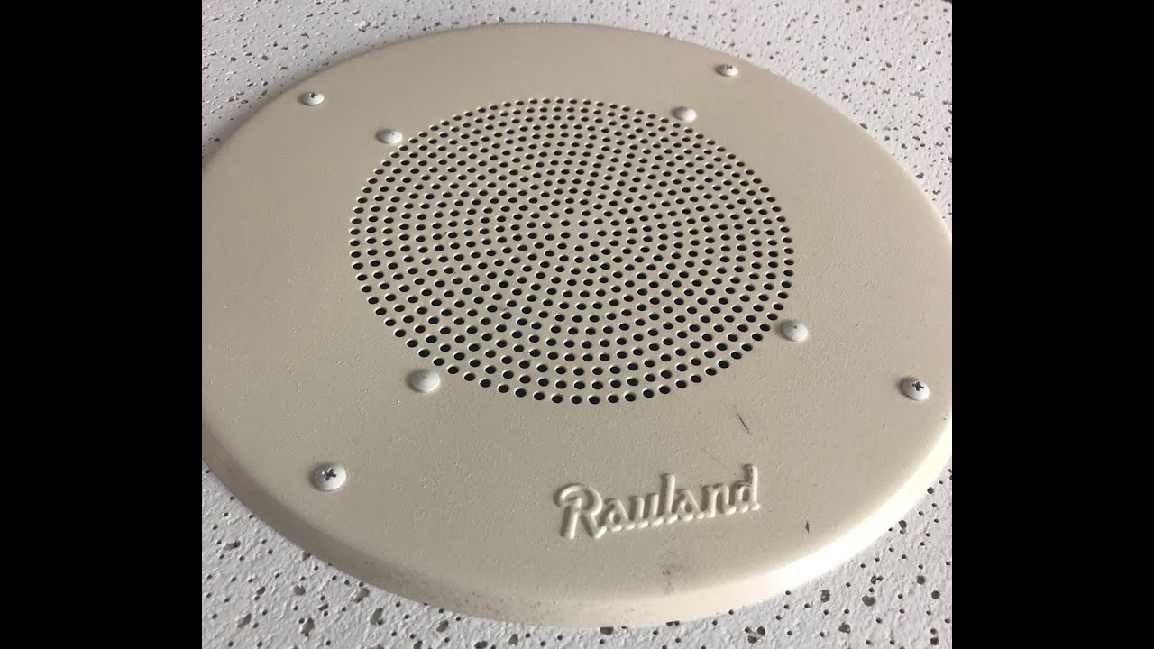 Rauland ACC1400 Speaker From OfferUp & Vintage Speaker - YouTube