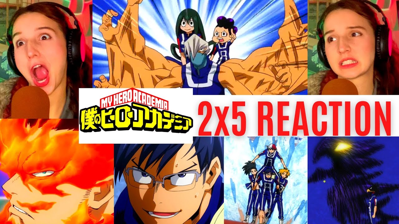 REACTING to *2x5 My Hero Academia* HEADBAND BATTLE!! (First Time ...
