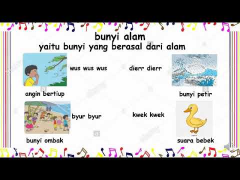 Bunyi Alam dan Bunyi Buatan | Kelas 1 Tema 2 Subtema 1 | SBdP - YouTube