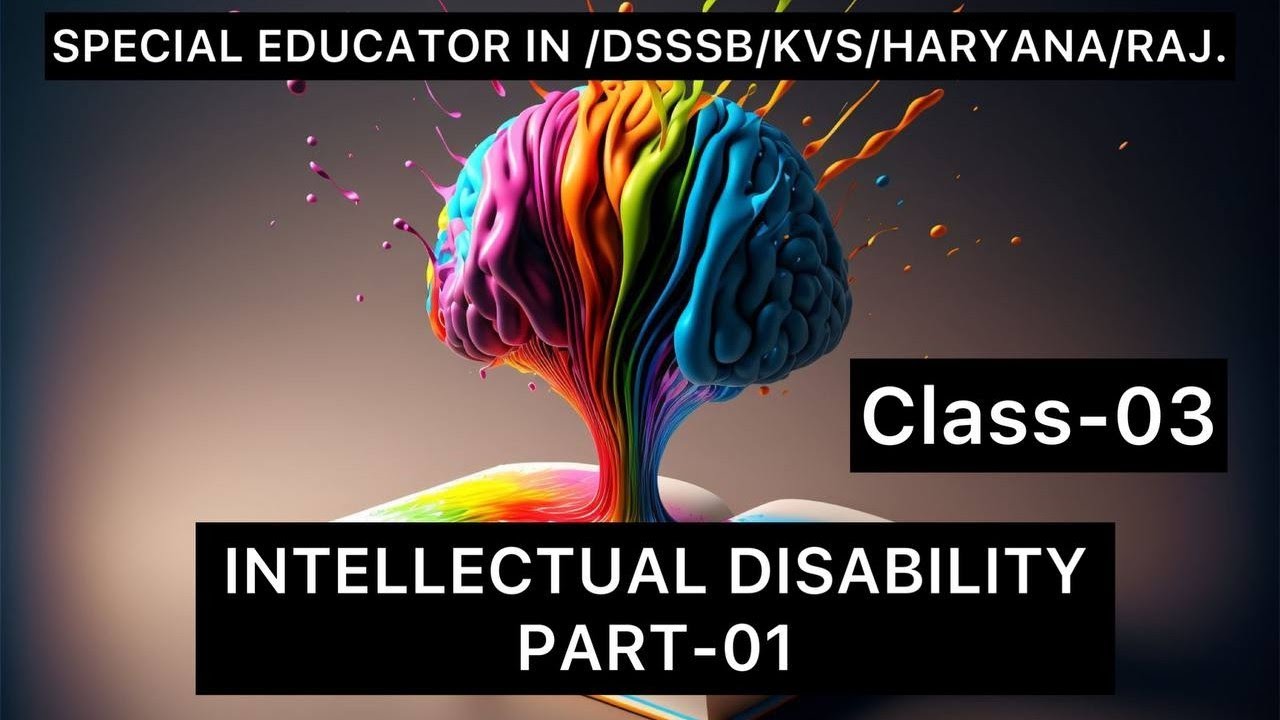 Intellectual Disability In Hindi Intellectual Disability Part