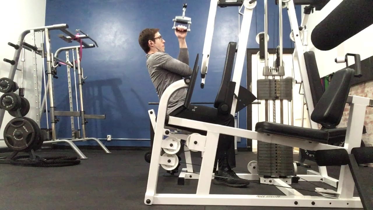 Narrow Grip Lat Pulldown With Single-Arm Eccentric - YouTube
