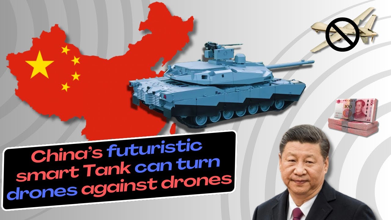 China's first Smart Tank that can't be destroyed by drones | AI Robot ...