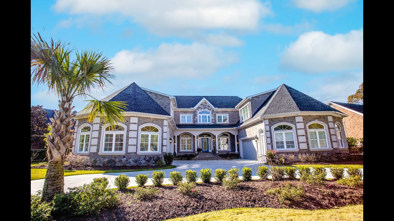Hudson Builders - Spacious Murrells Inlet Custom Home - YouTube