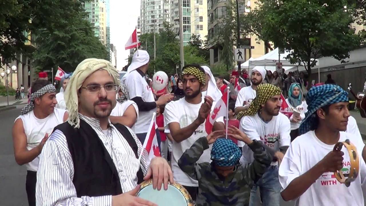 Canada Day, Vancouver, 2016 Parade - Syria - YouTube